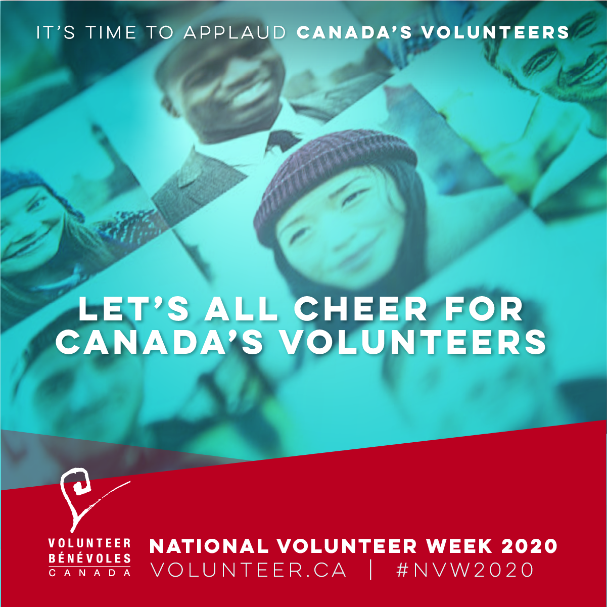 Let’s all cheer for Canada’s volunteers during National Volunteer Week ...