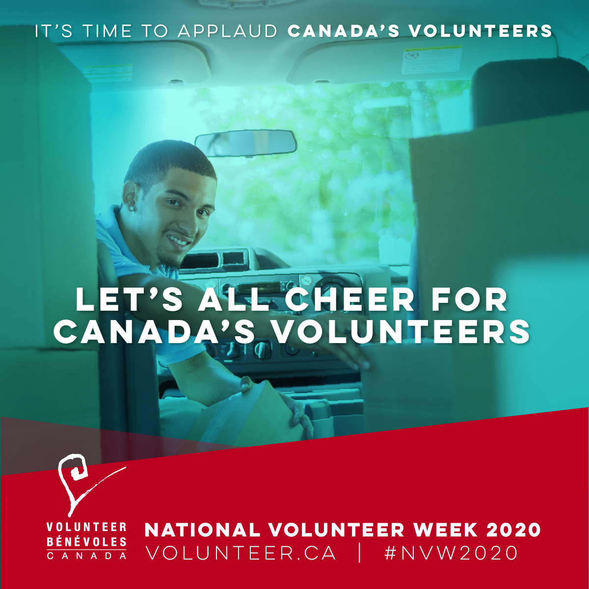 Let’s all cheer for Canada’s volunteers during National Volunteer Week ...